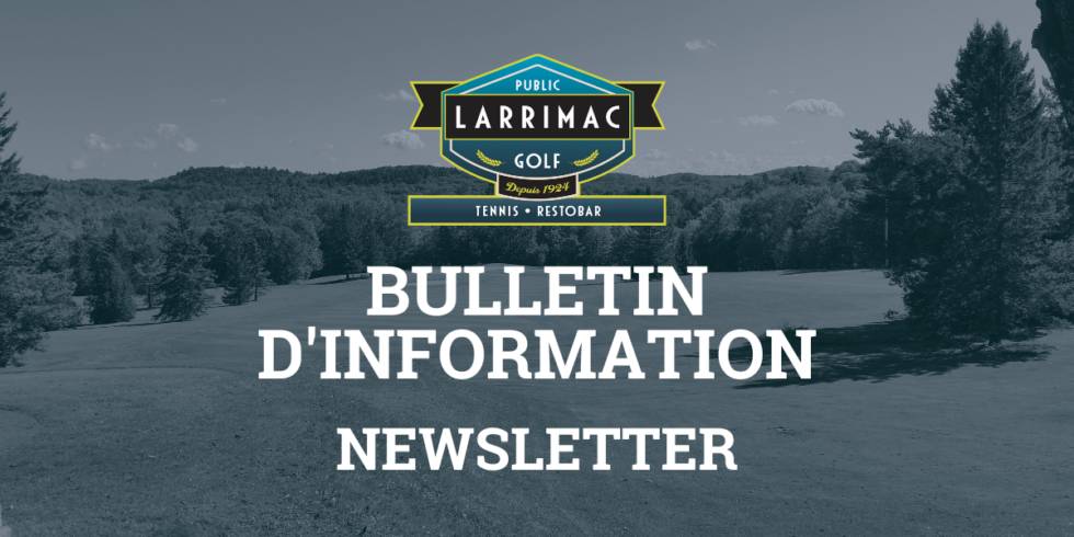 Renew Membership Reminder - Dec 2024 - Larrimac Golf and Tennis Club